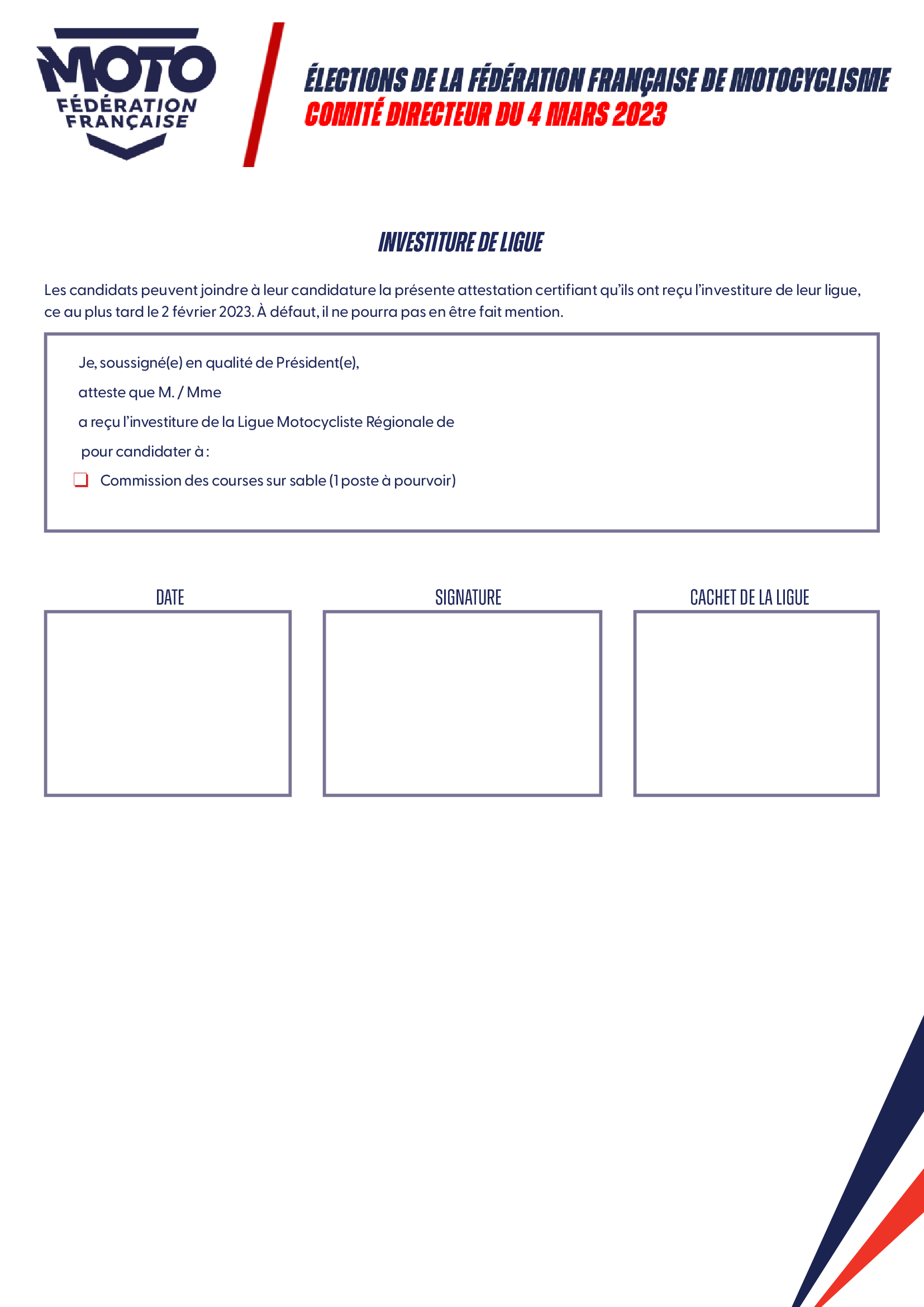 Investiture CFS 2023 | FFMoto